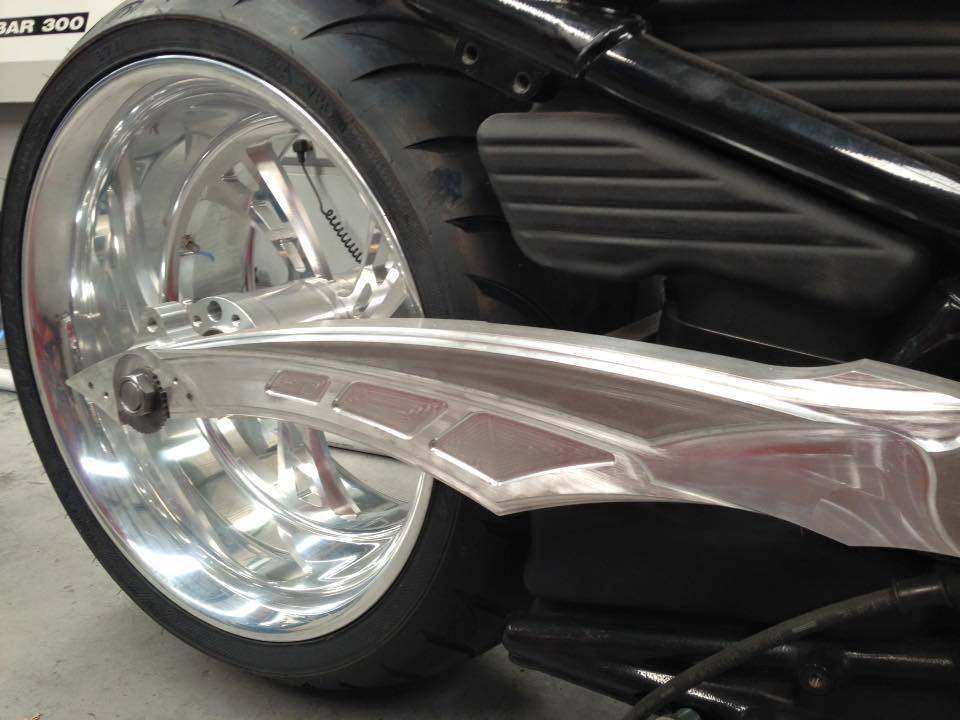 Vrod McCully 300 Wide Swinging Arm + Wheel Kit – NZRod Parts